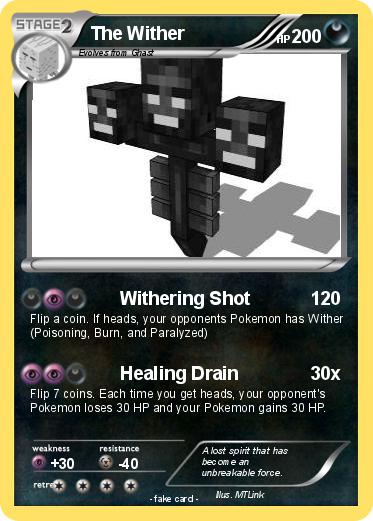 Pokémon The Wither 29 29 - Withering Shot - My Pokemon Card