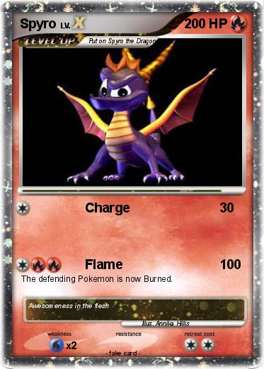 Pokémon Spyro 970 970 - Charge - My Pokemon Card