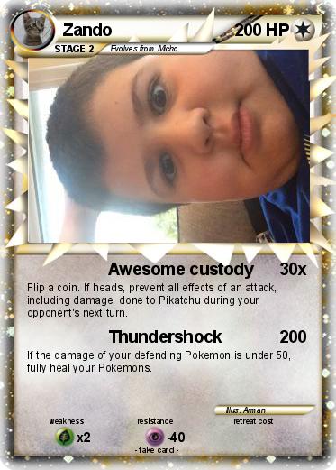 Pokémon Zando - Awesome custody - My Pokemon Card