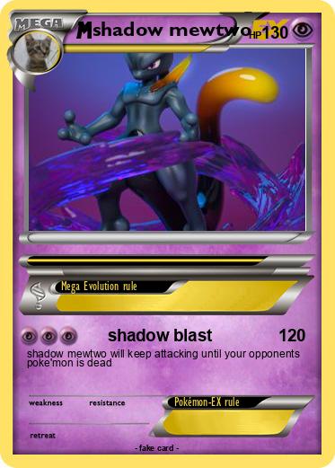 Pokémon shadow mewtwo 426 426 - shadow blast - My Pokemon Card