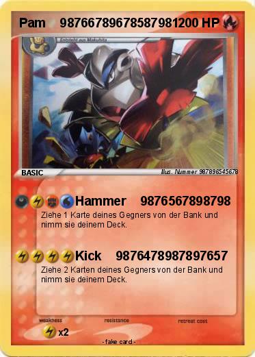 Pokémon Pam 98766789678587981 98766789678587981 - Hammer 9876567898798 ...