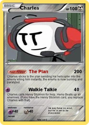 Pokémon Charles 456 456 - The Plan - My Pokemon Card