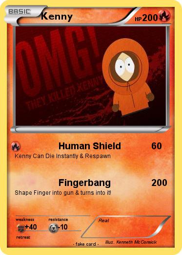 Pokémon Kenny 829 829 - Human Shield - My Pokemon Card