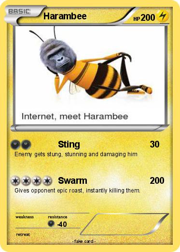 Pokémon Harambee - Sting - My Pokemon Card