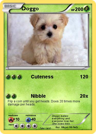 Pokémon Doggo 57 57 - Cuteness - My Pokemon Card