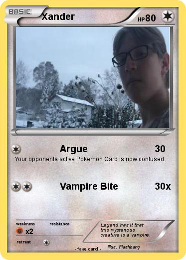 Pokémon Xander 133 133 - Argue - My Pokemon Card