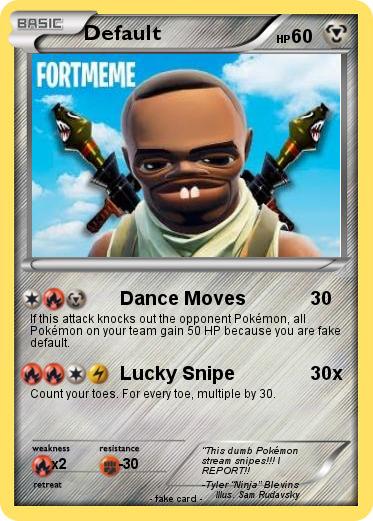 Pokémon Default 72 72 - Dance Moves - My Pokemon Card