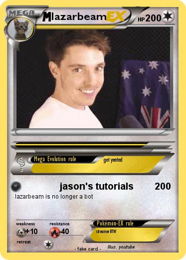 Pokémon lazarbeam 48 48 - jason's tutorials - My Pokemon Card