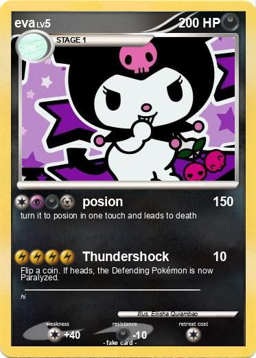 Pokémon eva 344 344 - posion - My Pokemon Card