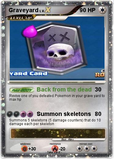 Pokémon Graveyard 6 6 - Back from the dead - My Pokemon Card