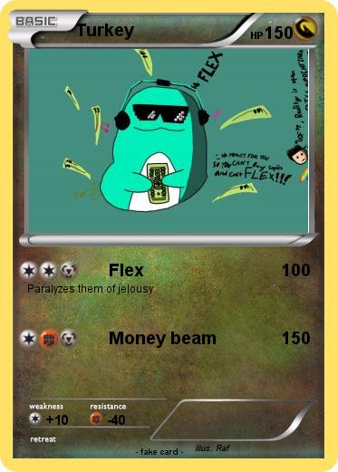 Pokémon Turkey 130 130 - Flex - My Pokemon Card