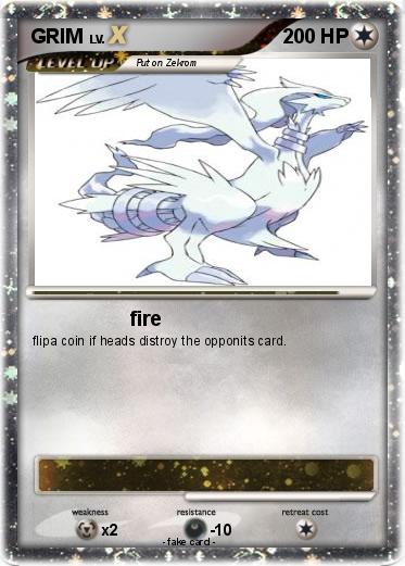 Pokémon GRIM 306 306 - fire - My Pokemon Card