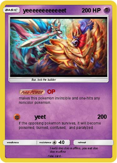 Pokémon yeeeeeeeeeeeet - OP - My Pokemon Card
