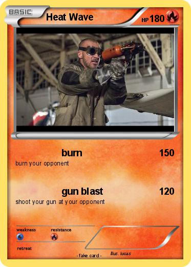 Pokémon Heat Wave 7 7 - burn - My Pokemon Card