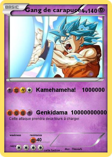 Pokémon Gang de carapuces 1 1 - Kamehameha! 1000000 - Ma carte Pokémon