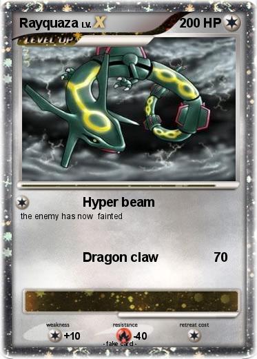 Pokémon Rayquaza 2644 2644 - Hyper beam - My Pokemon Card