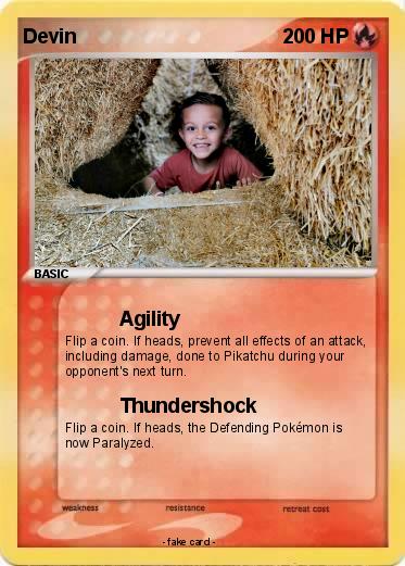 Pokémon Devin 236 236 - Agility - My Pokemon Card
