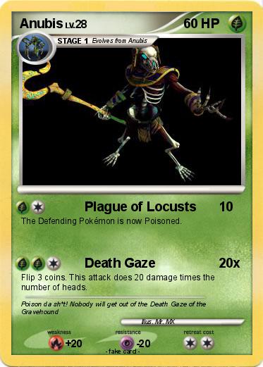 Pokémon Anubis 149 149 - Plague of Locusts - My Pokemon Card