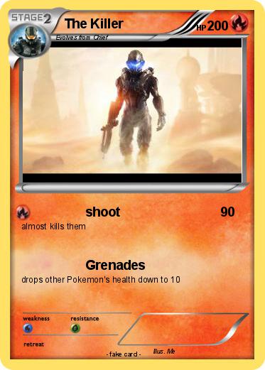 Pokémon The Killer 182 182 - shoot - My Pokemon Card