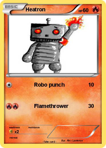 Pokémon Heatron 2 2 - Robo punch - My Pokemon Card