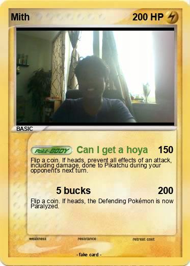 Pokémon Mith 5 5 - Can I get a hoya - My Pokemon Card