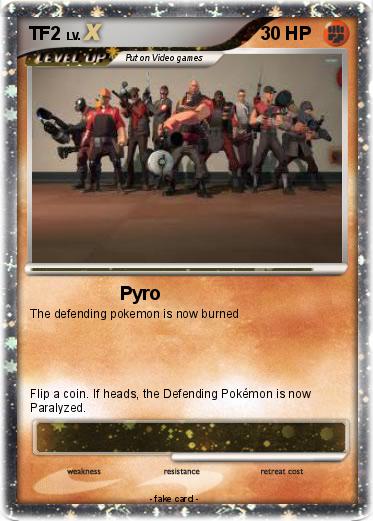 Pokémon TF2 49 49 - Pyro - My Pokemon Card