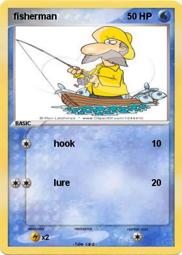 Pokémon fisherman 13 13 - hook - My Pokemon Card
