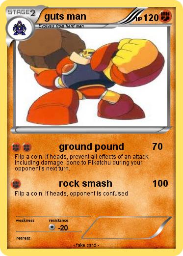 Pokémon guts man 16 16 - ground pound - My Pokemon Card