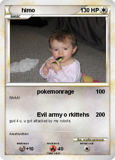 Pokémon himo - pokemonrage - My Pokemon Card