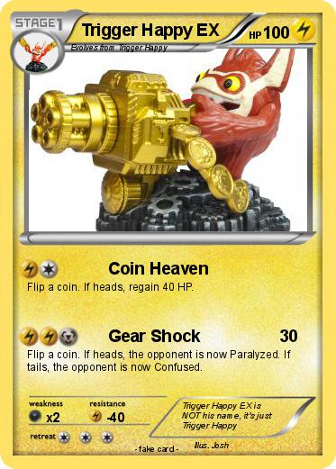 Pokémon Trigger Happy EX 1 1 - Coin Heaven - My Pokemon Card