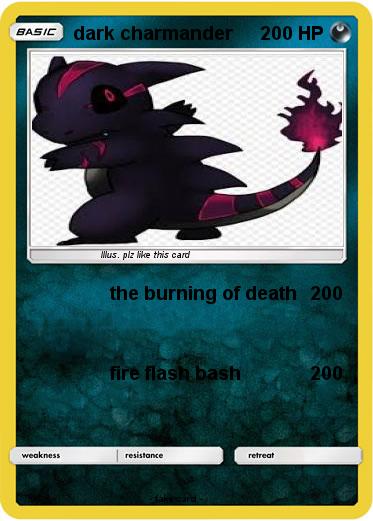 Pokémon dark charmander 52 52 - the burning of death - My Pokemon Card