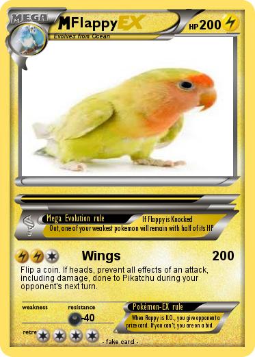 Pokémon Flappy 302 302 - Wings - My Pokemon Card