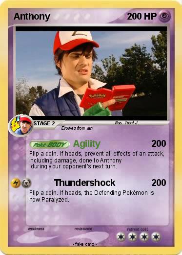 Pokémon Anthony 455 455 - Agility - My Pokemon Card