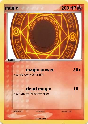 Pokémon magic 731 731 - magic power - My Pokemon Card