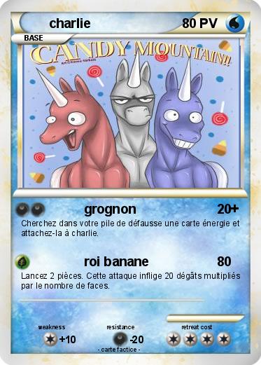 Pokémon charlie 439 439 - grognon - Ma carte Pokémon