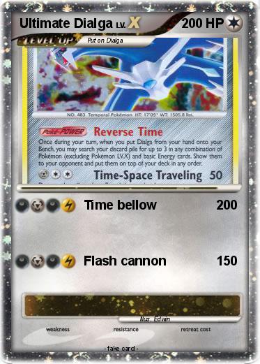 Pokémon Ultimate Dialga 27 27 - Time bellow - My Pokemon Card