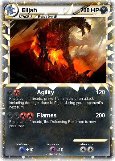 Pokémon Elijah 140 140 - Agility - My Pokemon Card
