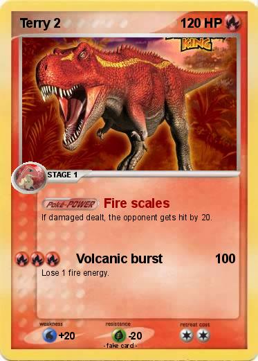 Pokémon Terry 2 1 1 - Fire scales - My Pokemon Card