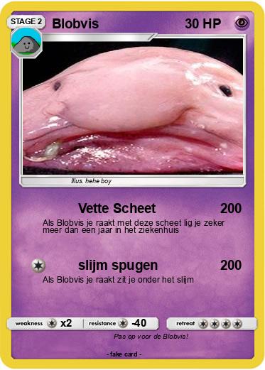 Pokémon Blobvis 82 82 - Vette Scheet - My Pokemon Card
