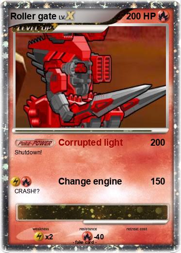 Pokémon Roller gate - Corrupted light - My Pokemon Card