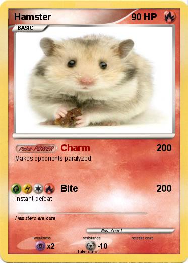 Pokémon Hamster 598 598 - Charm - My Pokemon Card