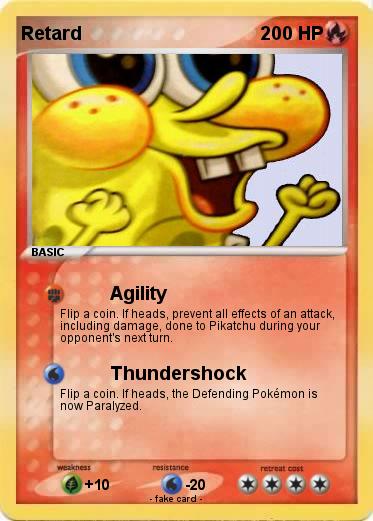 Pokémon Retard 476 476 - Agility - My Pokemon Card