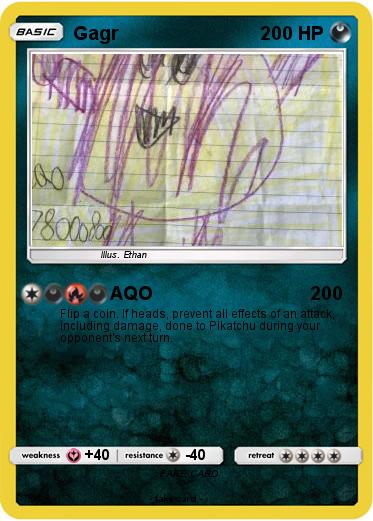Pokémon Gagr - AQO - My Pokemon Card