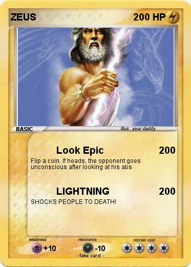 Pokémon ZEUS 1788 1788 - Look Epic - My Pokemon Card