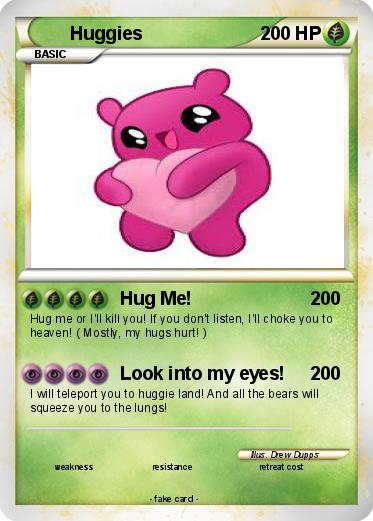Pokémon Huggies 1 1 - Hug Me! - My Pokemon Card