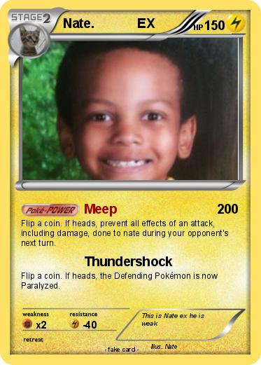 Pokémon Nate EX 2 2 - Meep - My Pokemon Card