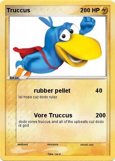 Pokémon Truccus 2 2 - rubber pellet - My Pokemon Card