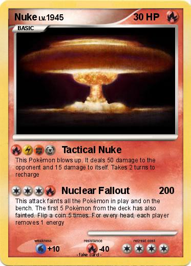 Pokémon Nuke 454 454 - Tactical Nuke - My Pokemon Card