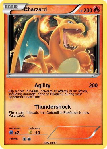 Pokémon Charzard 1373 1373 - Agility - My Pokemon Card