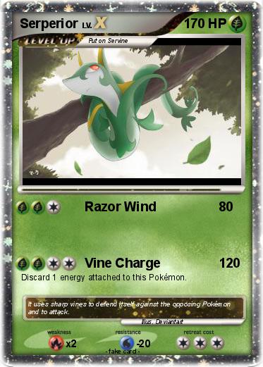 Pokémon Serperior 762 762 - Razor Wind - My Pokemon Card